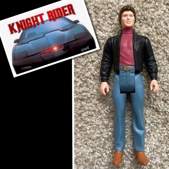 Kenner | Toys | Vintage 983 Knight Rider Michael Knightdavid Hasselhoff ...